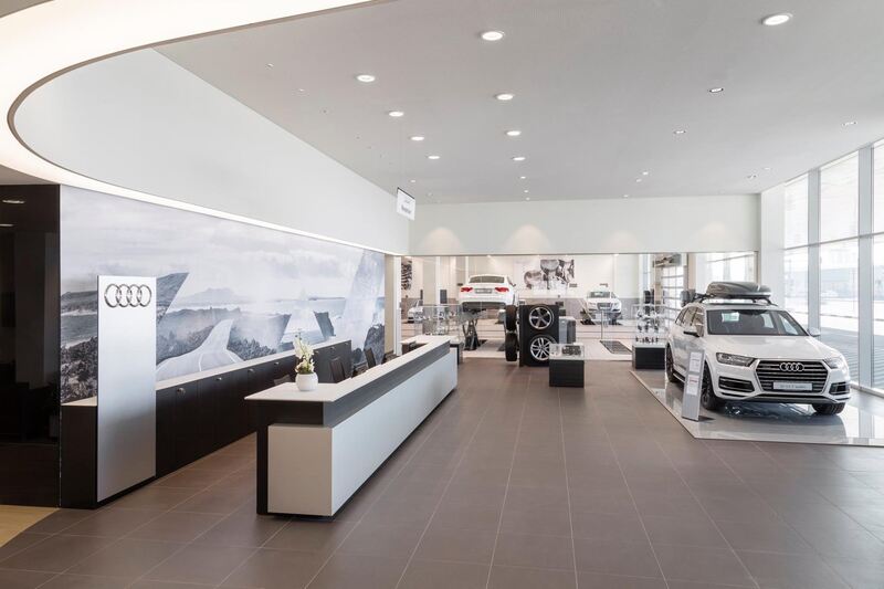 MAHA rüstet weltweit größtes AUDI-Zentrum in Dubai aus - Kempten ...