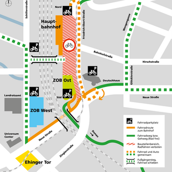 Neubau der Bahnhofs-Passage in Ulm: Vordach muss weichen - Neu-Ulm ...