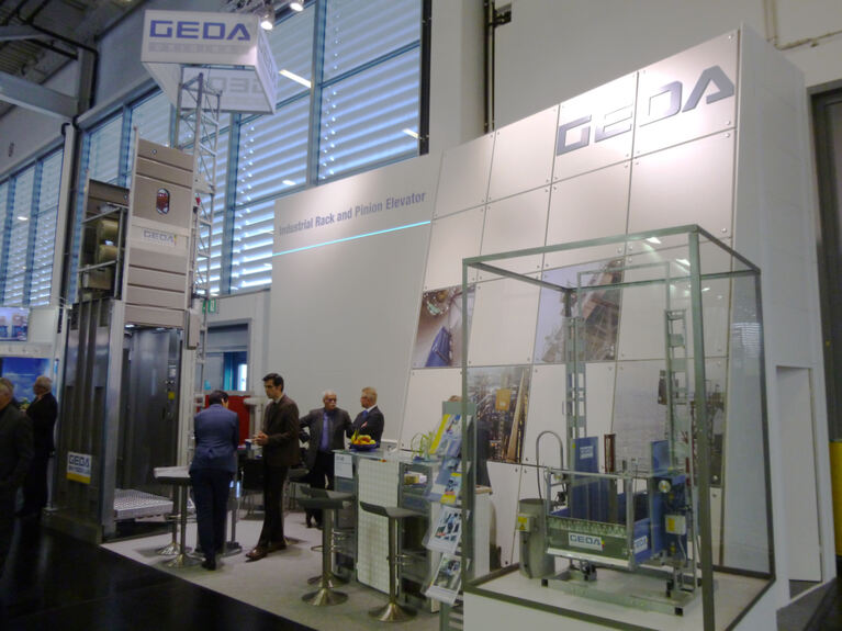 GEDA präsentiert neue Industrieaufzüge auf der Interlift - Donau-Ries ...