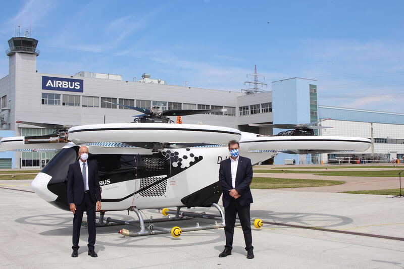 Airbus: Künftige Flugtaxi-Tests nicht mehr in Donauwörth - Donau-Ries ...