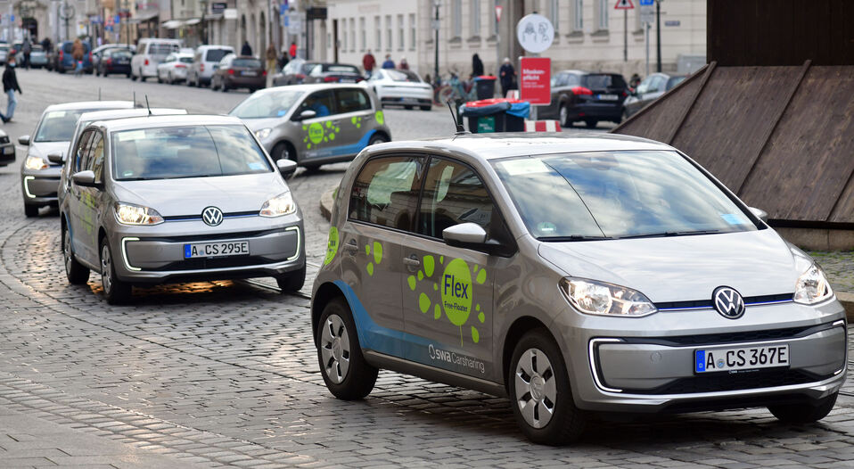 Elektroautos für Carsharing-Flotte der Stadtwerke Augsburg - Augsburg - B4B Schwaben